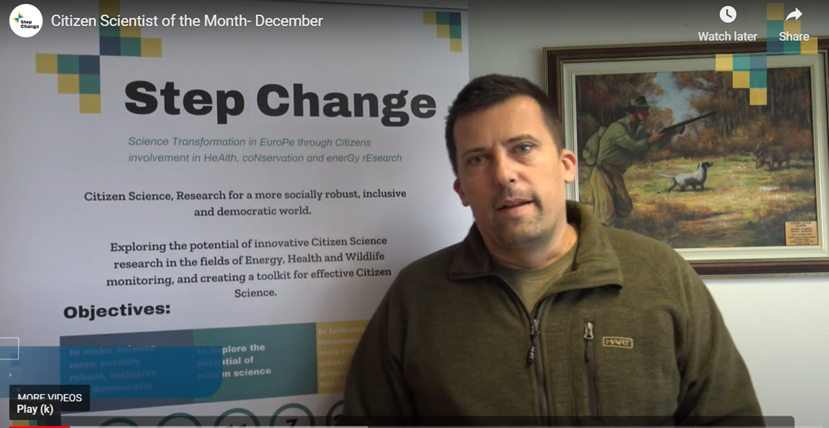 Ljubiteljski znanstvenik meseca je Vedran Prodan – Lovska zveza Slovenije