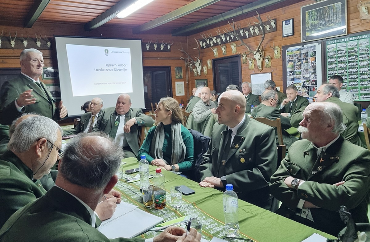Konstitutivna seja Upravnega odbora LZS – Lovska zveza Slovenije